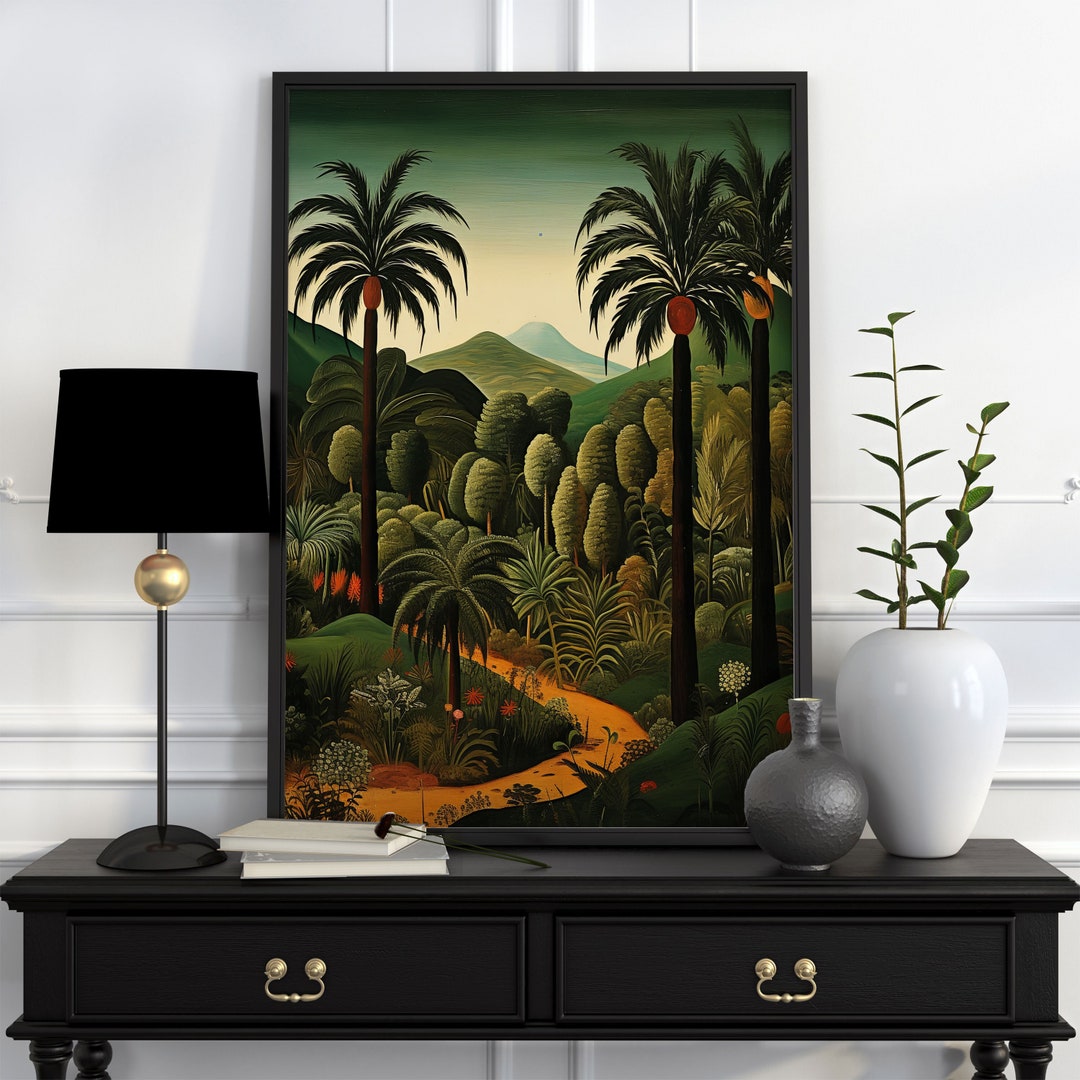 Henri Rousseau Print, Rousseau Poster, Rousseau Wall Art, Rousseau Art ...