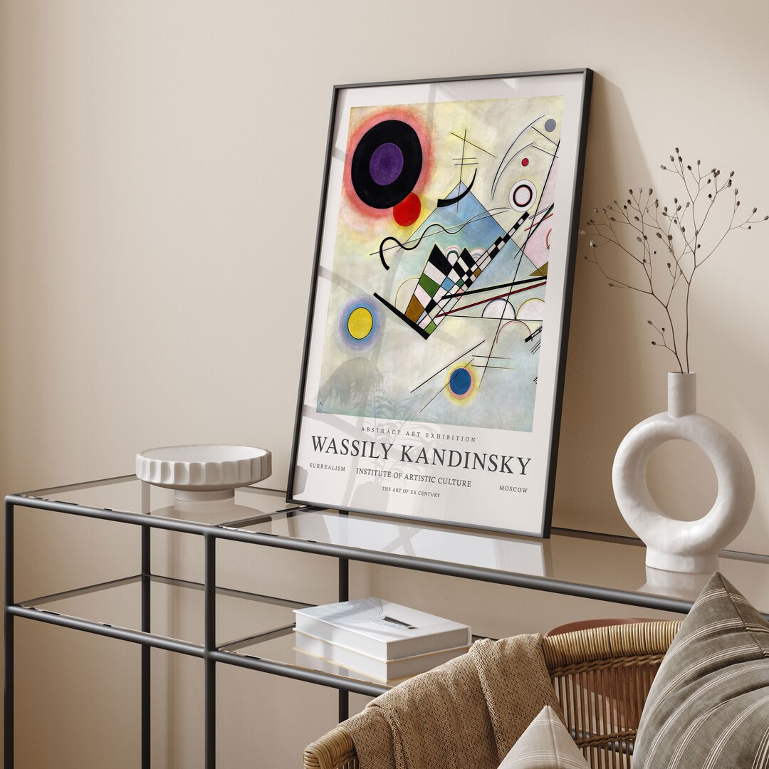 Kandinsky Poster, Kandinsky Print, Wassily Kandinsky Print, Kandinsky ...