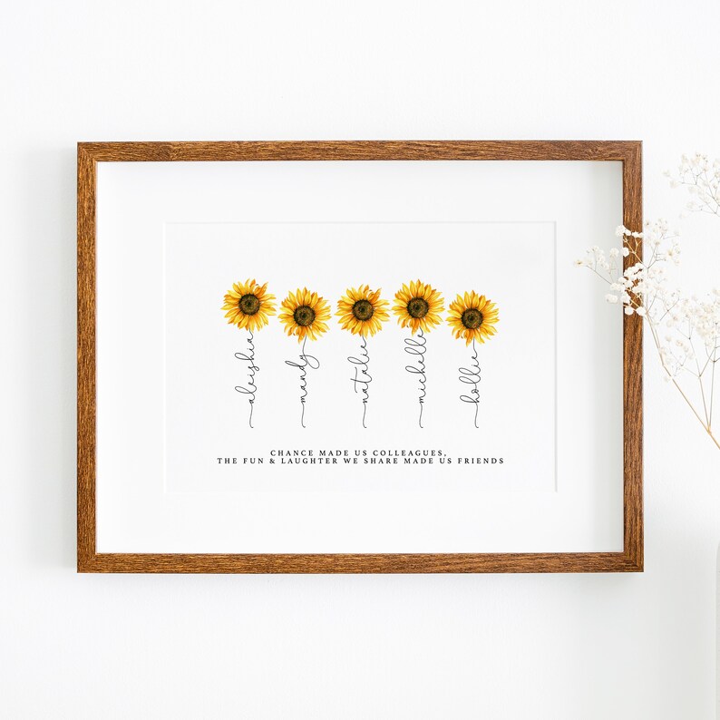 Personalised Work Colleague Gift Leaving Gift Work Colleague - Etsy