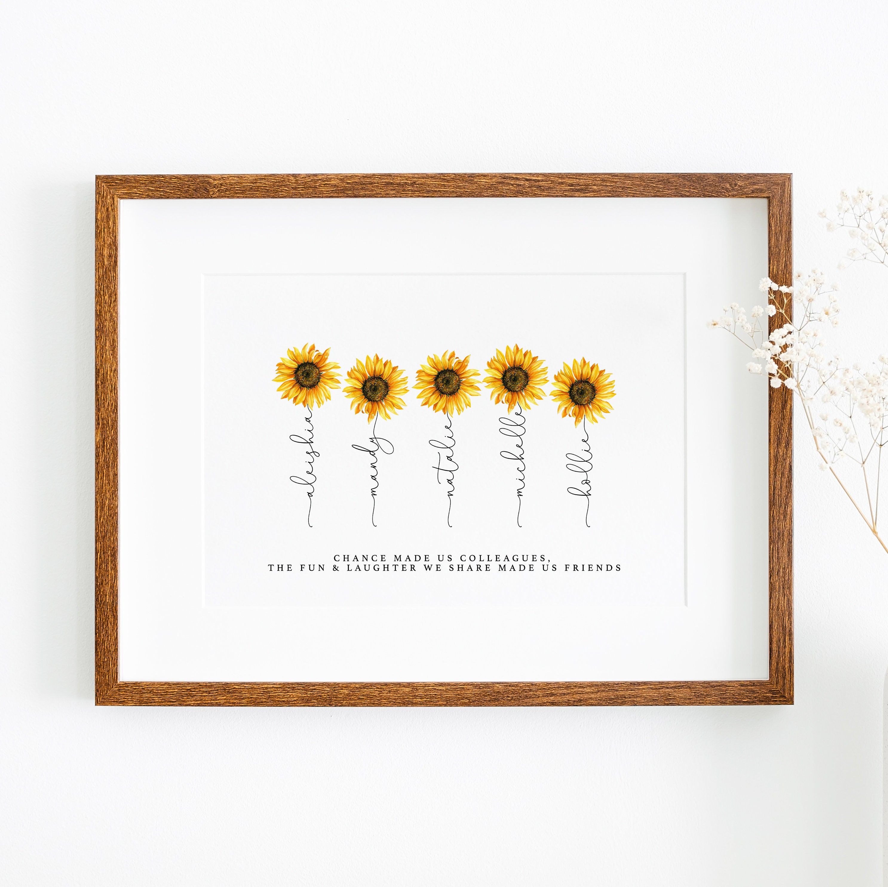 Personalised Work Colleague Gift Leaving Gift Work Colleague - Etsy