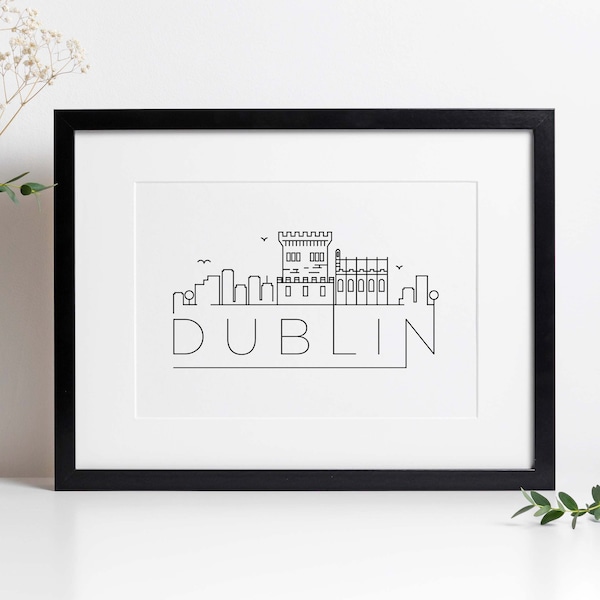 Dublin Poster - Etsy UK