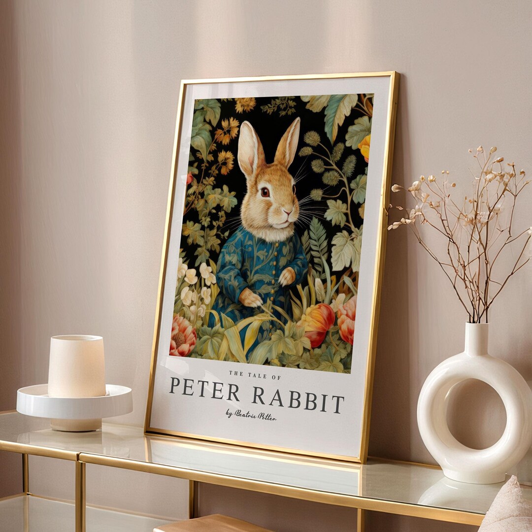 Peter Rabbit, Peter Rabbit Print, Peter Rabbit Nursery, Peter Rabbit ...