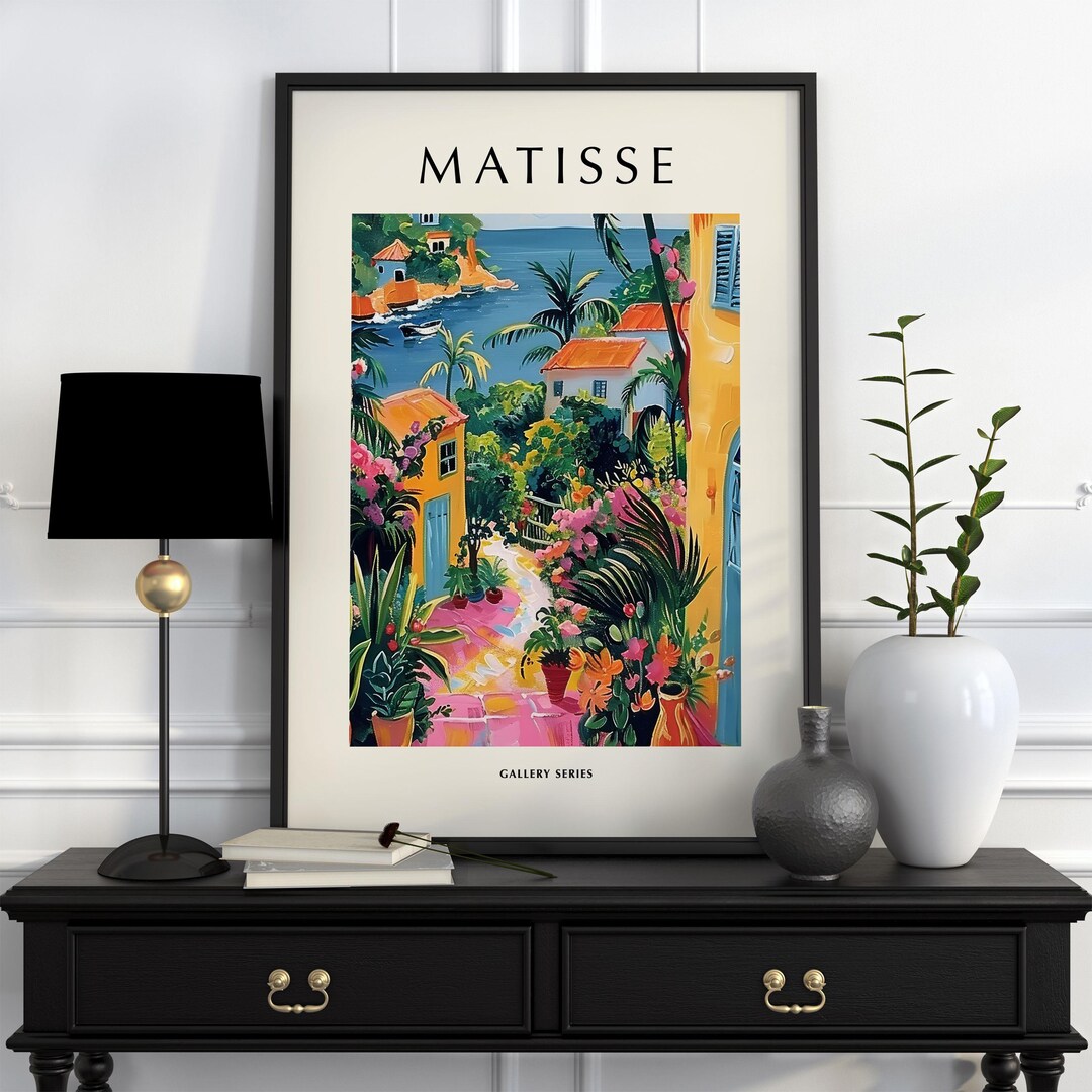 Henri Matisse Print Aesthetic Matisse Poster for Modern Gallery ...