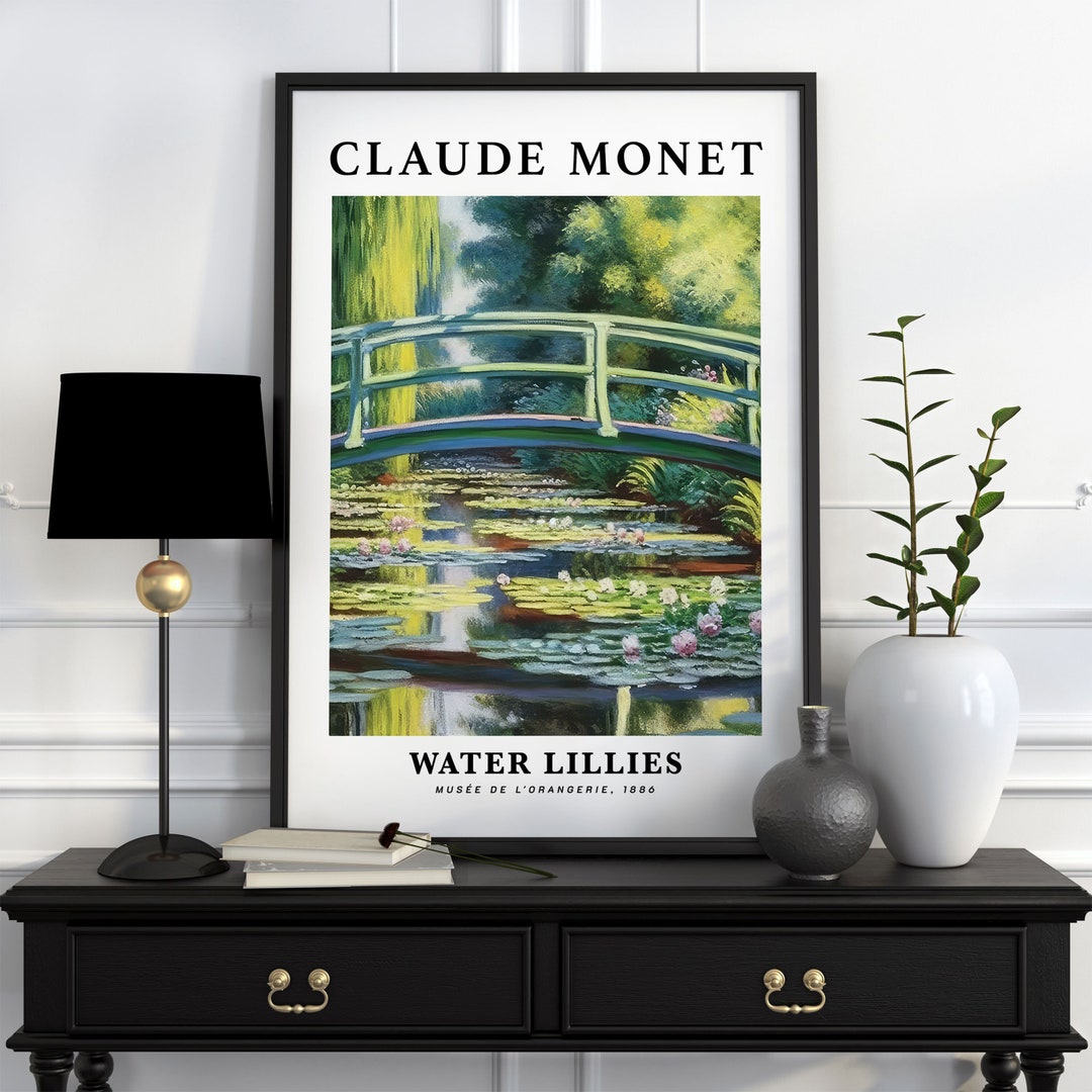 Claude Monet Print, Claude Monet Gift, Claude Monet Poster, Claude ...