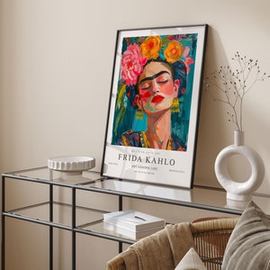 Frida Kahlo, Frida Kahlo Print, Frida Kahlo Art, Frida Kahlo Artwork ...