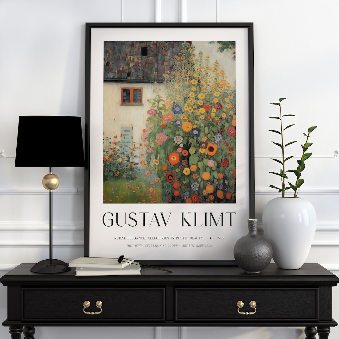 Gustav Klimt Print, Klimt Museum Poster, Gustav Klimt Poster, Klimt ...