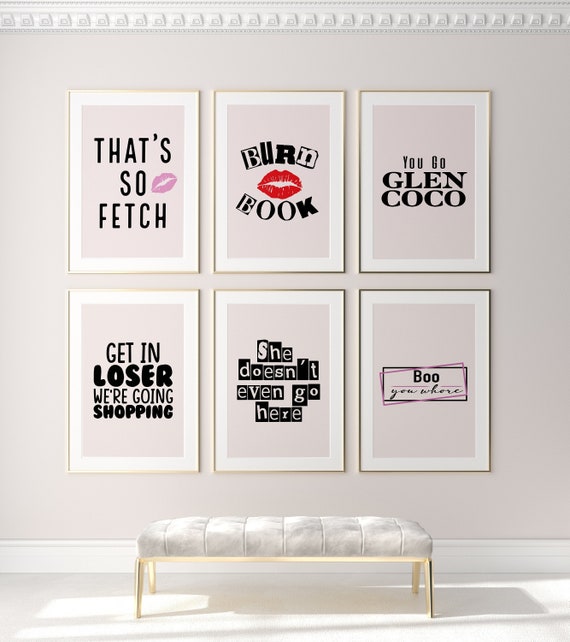 Mean Girls Decor Mean Girls Print Mean Girls Party Etsy