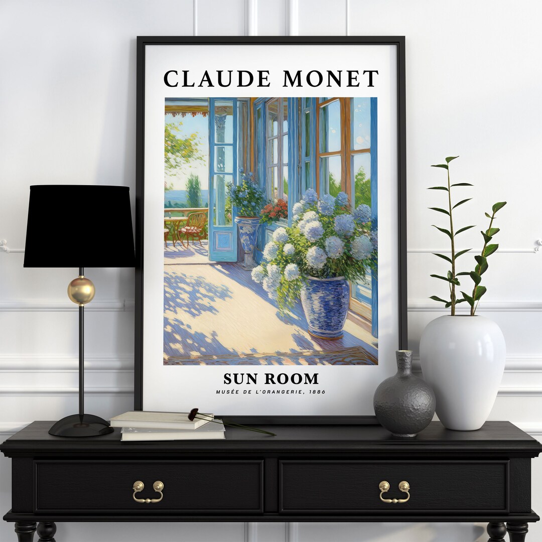 Claude Monet Print, Claude Monet Gift, Claude Monet Poster, Claude ...