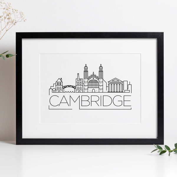 Cambridge Poster - Etsy UK