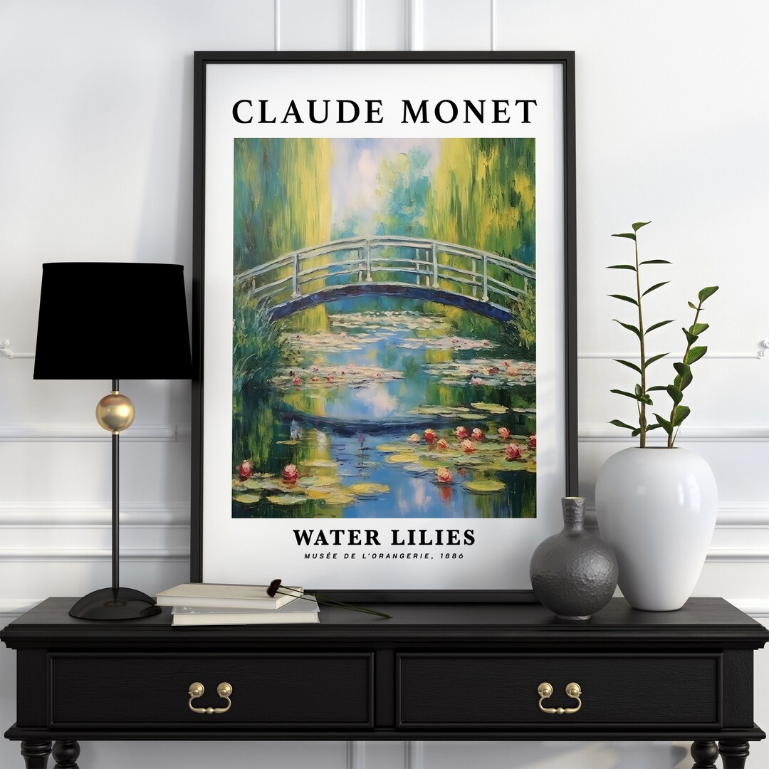 Claude Monet Print, Claude Monet Gift, Claude Monet Poster, Claude ...