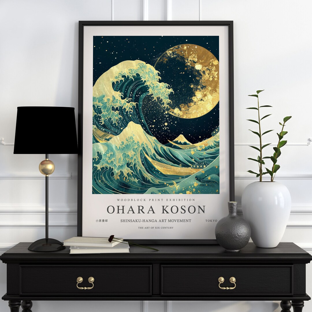 Japanese Art, Japanese Poster, Japanese Wall Art, Japanese Print ...