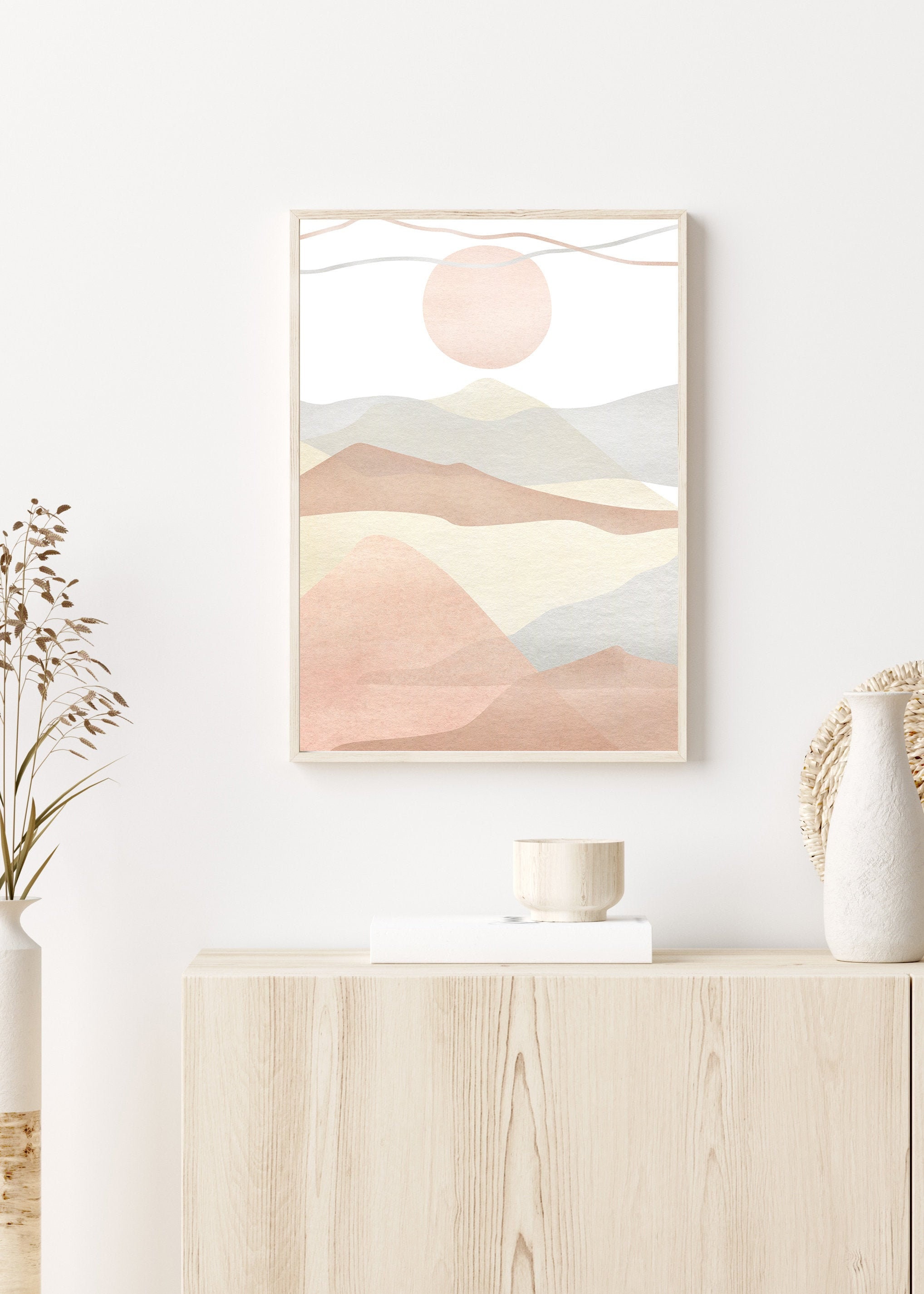 Pastel Wall Art Pastel Prints Abstract Wall Art Abstract | Etsy