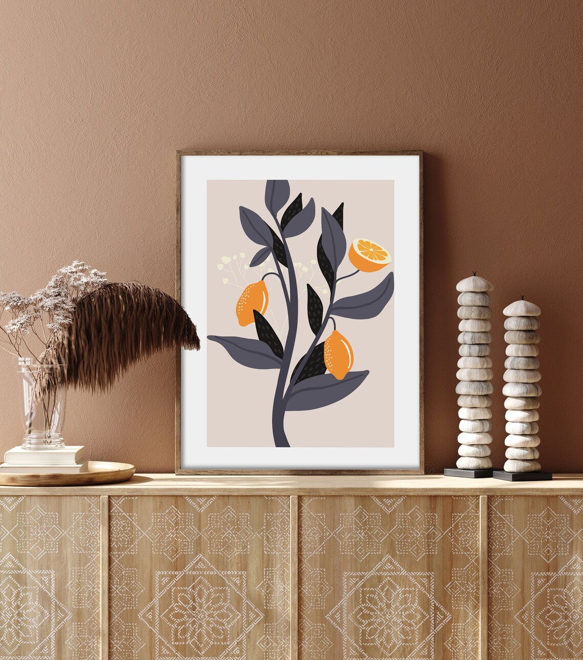 Bright Colourful Kitchen Print Kitchen Art Dining Room - Etsy