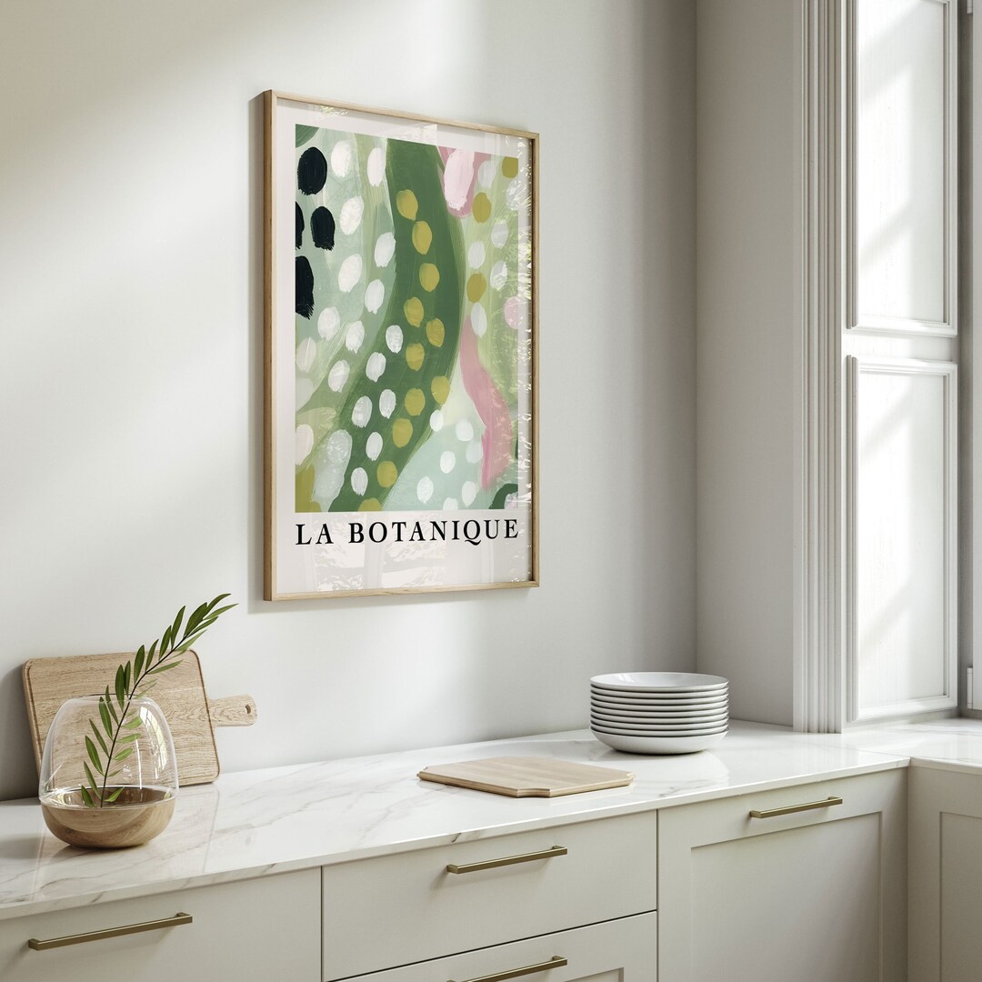 La Botanique Poster, Flower Market Print, Botanique Flowers Poster ...