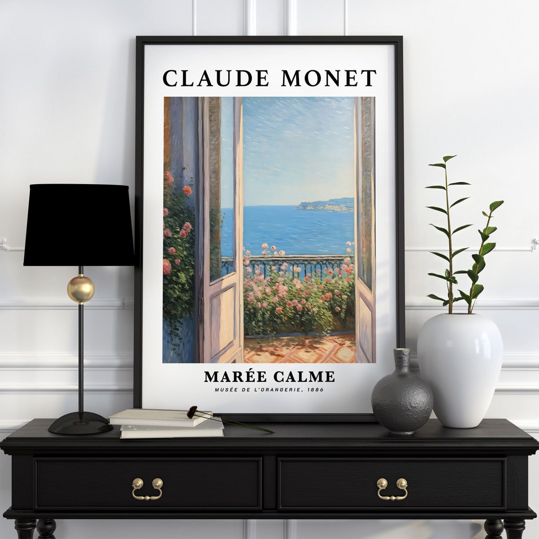 Claude Monet Print, Claude Monet Gift, Claude Monet Poster, Claude ...