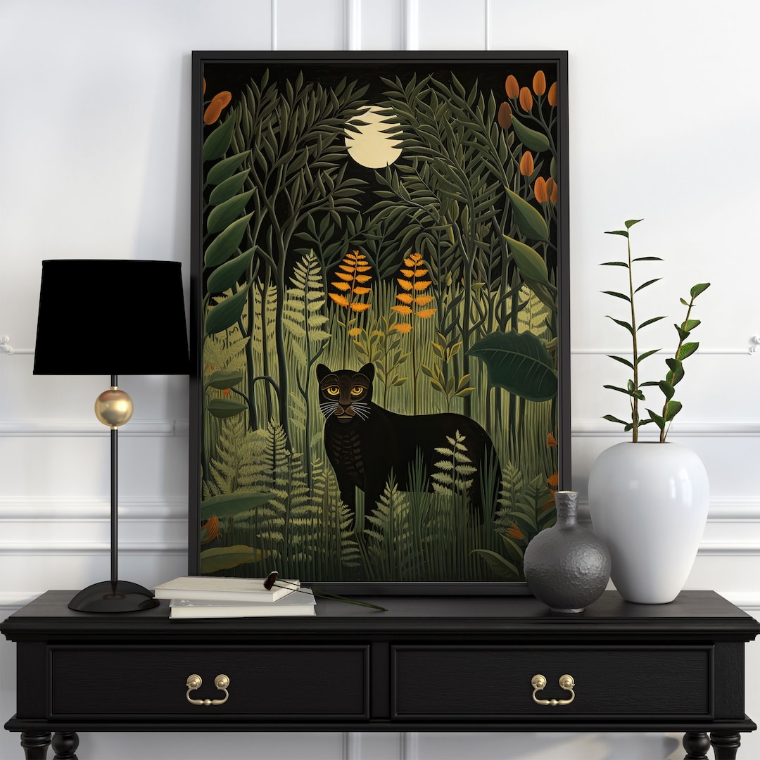 Henri Rousseau Print, Rousseau Poster, Rousseau Wall Art, Rousseau Art ...