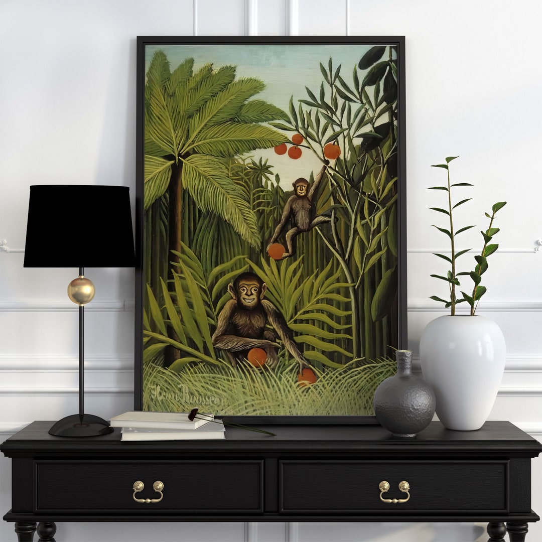 Henri Rousseau Print, Rousseau Poster, Rousseau Wall Art, Rousseau Art ...