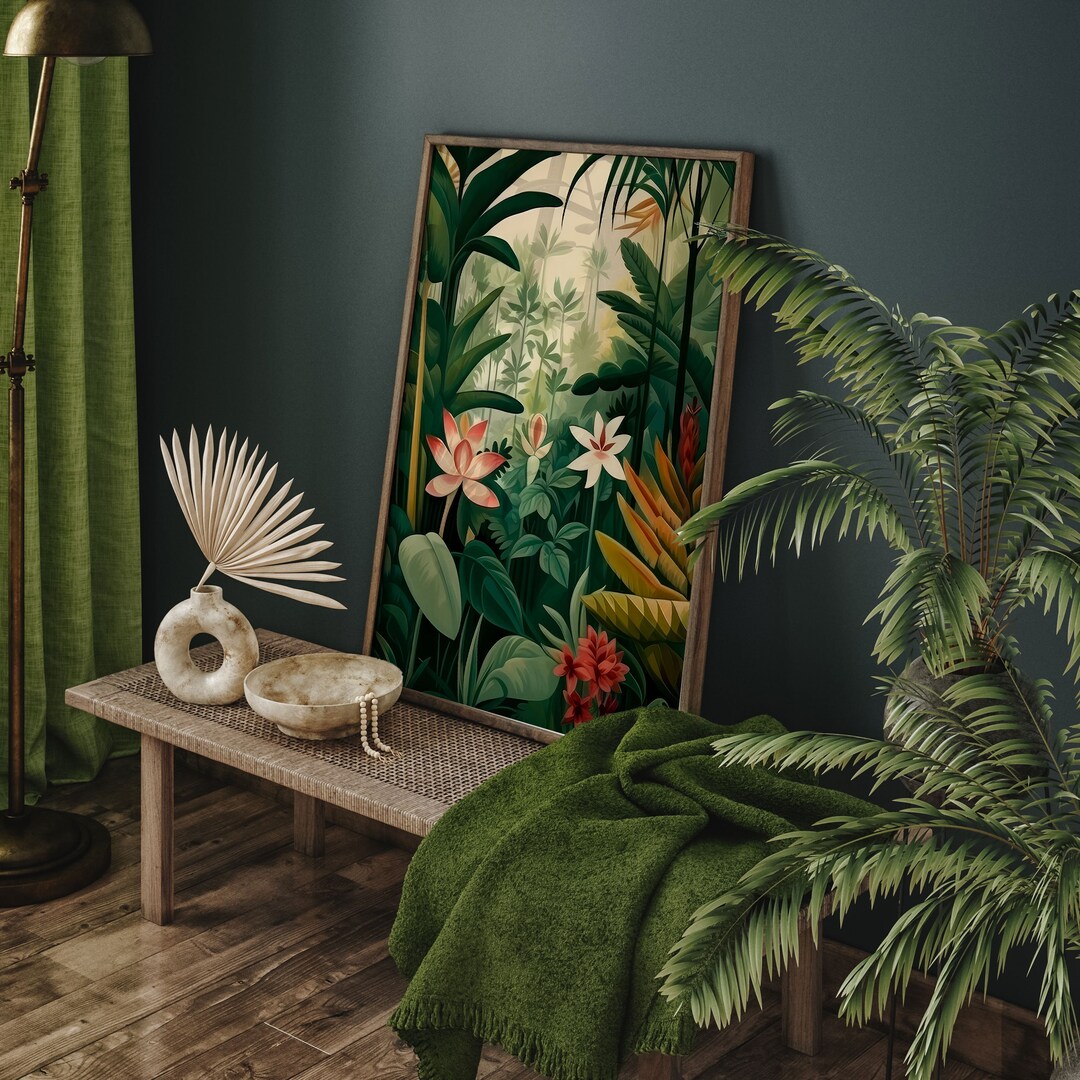 Framed Henri Rousseau Print Rousseau Poster Rousseau Wall - Etsy