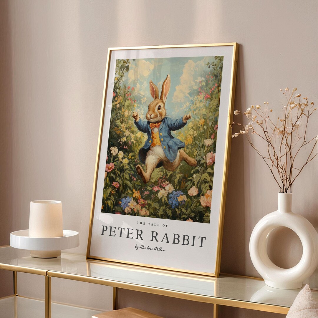 Peter Rabbit, Peter Rabbit Print, Peter Rabbit Nursery, Peter Rabbit ...
