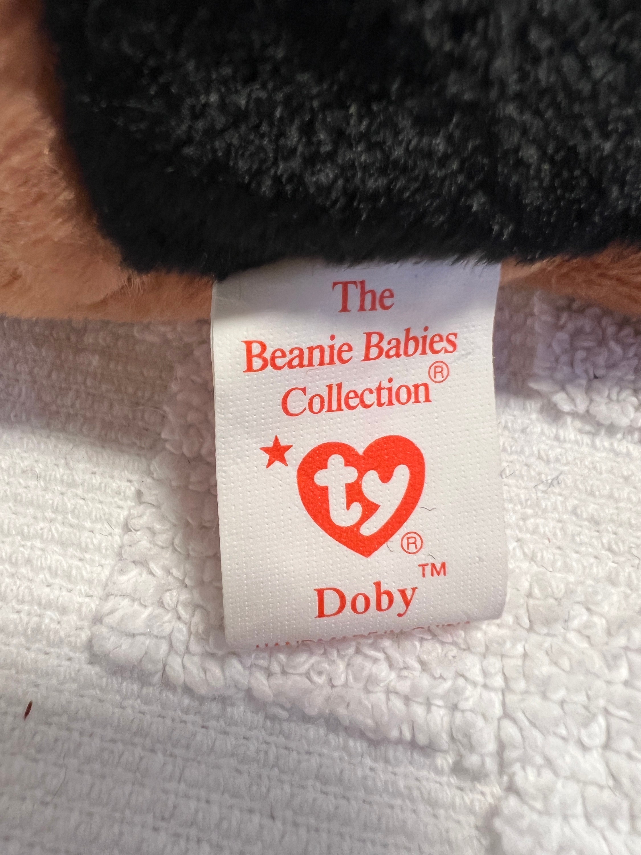 Rare Doby the Doberman Pinscher Dog Beanie Baby Never Used. - Etsy