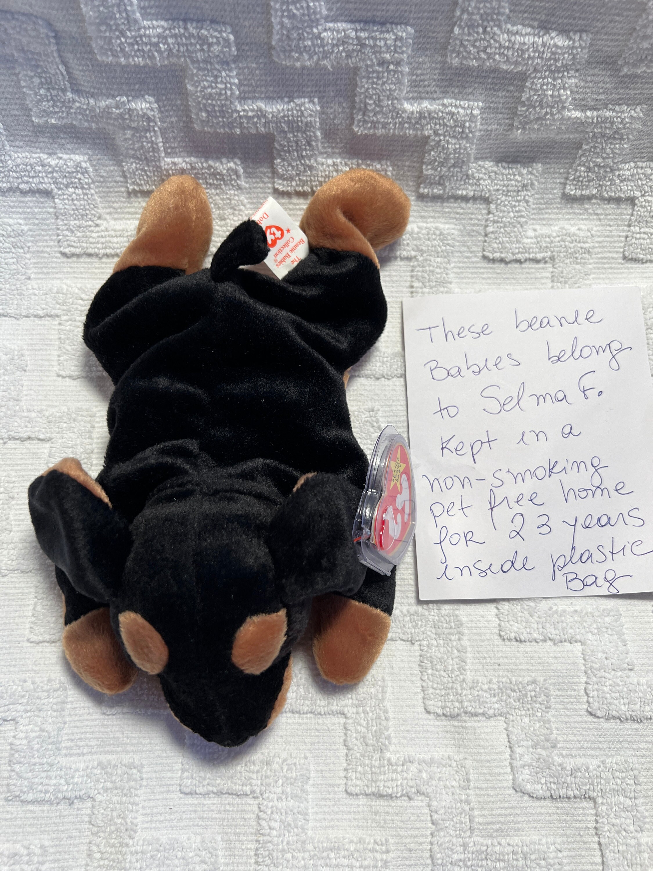 Rare Doby the Doberman Pinscher Dog Beanie Baby Never Used. - Etsy