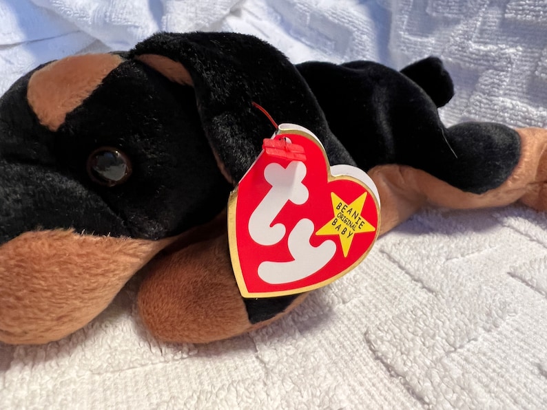 Rare Doby the Doberman Pinscher Dog Beanie Baby Never Used. - Etsy