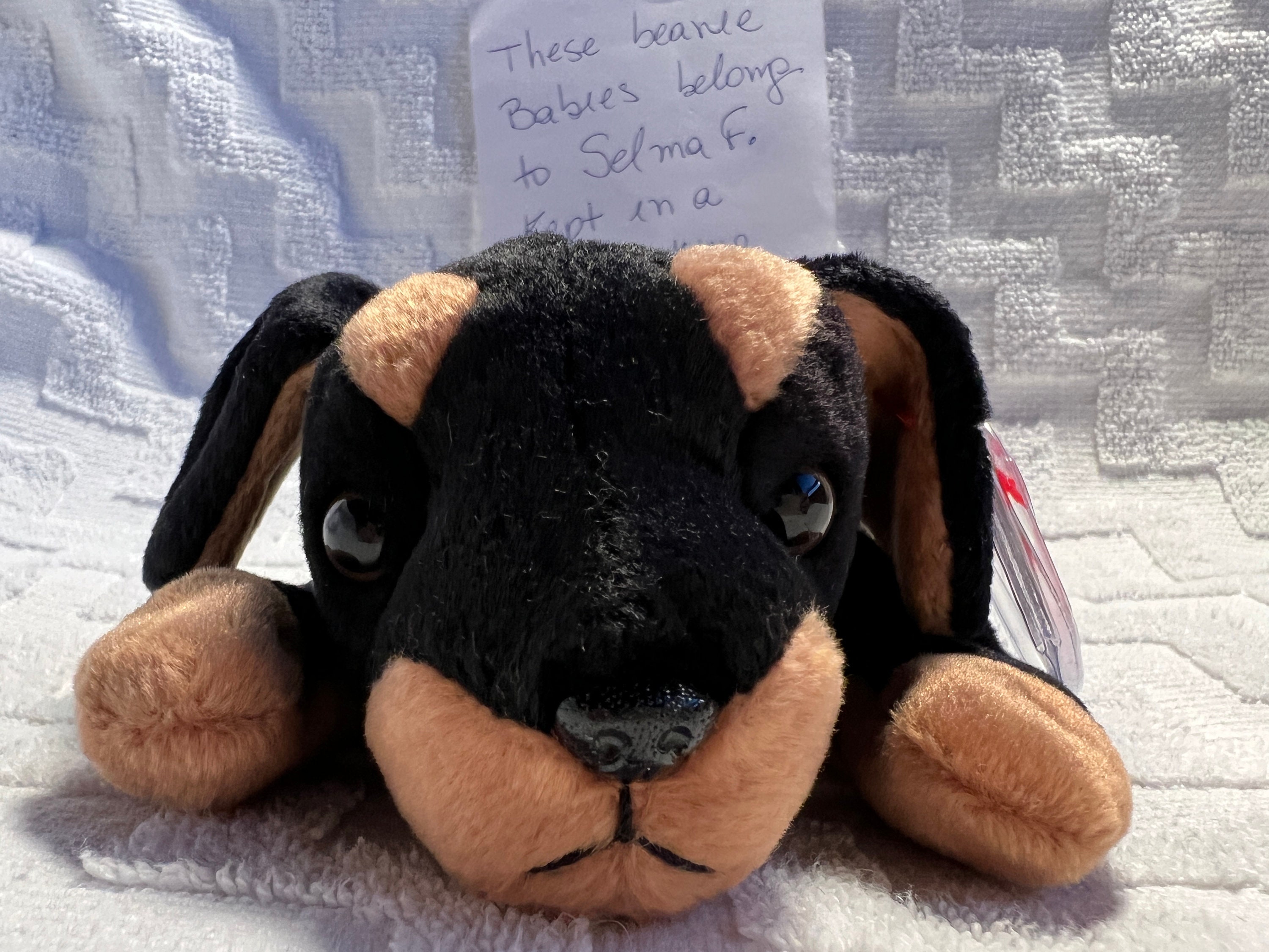 Rare Doby the Doberman Pinscher Dog Beanie Baby Never Used. - Etsy