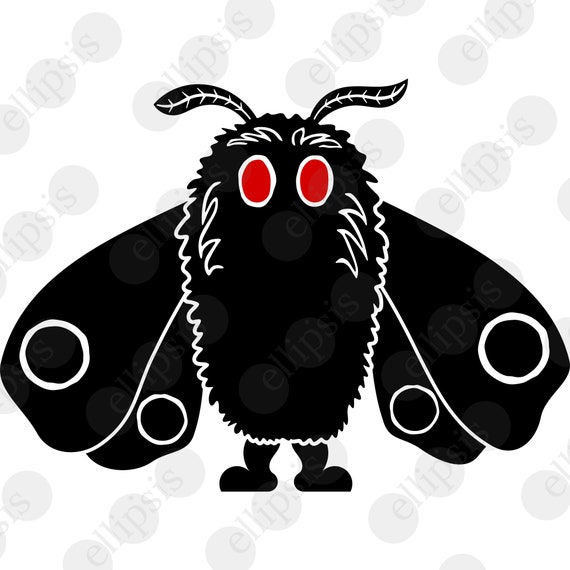 Mothman Decal | Etsy