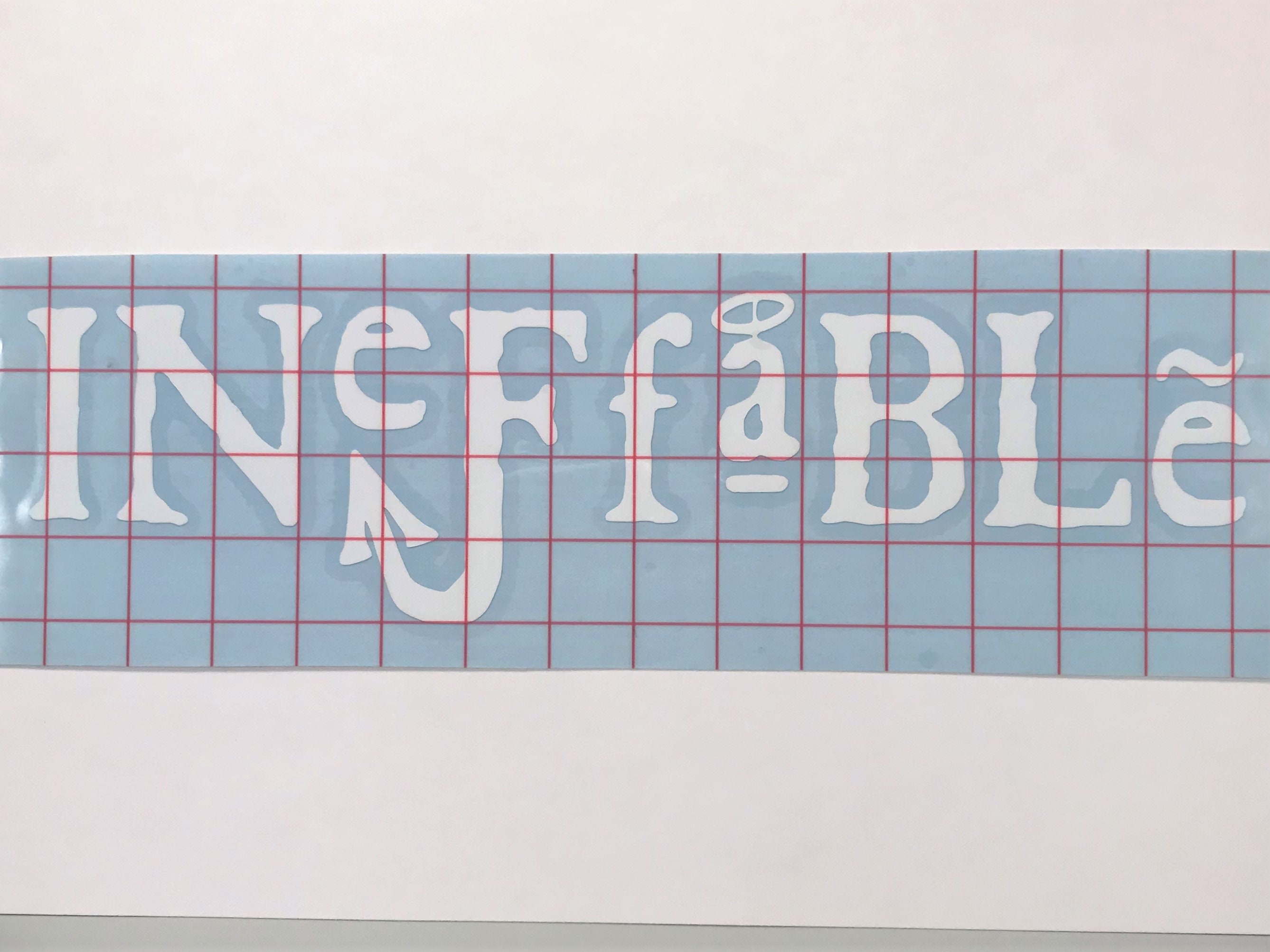 Ineffable Decal | Etsy