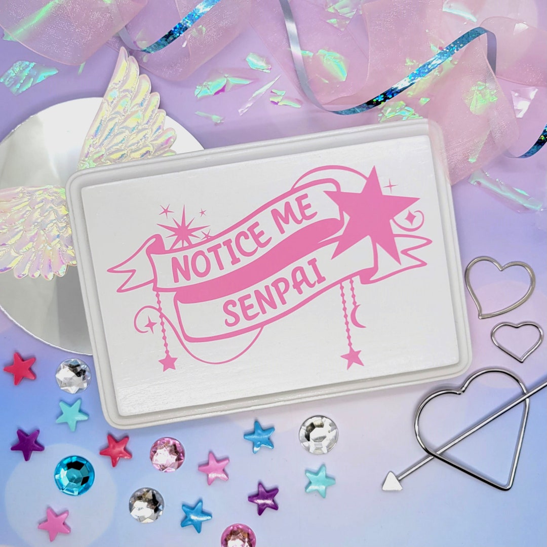 Notice Me Senpai Decal - Etsy