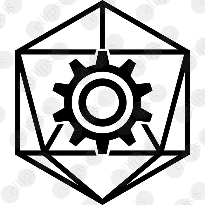 D20 D&D Class Symbol Decal - Etsy