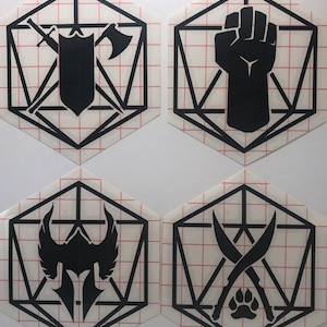 D20 D&D Class Symbol Decal - Etsy Canada