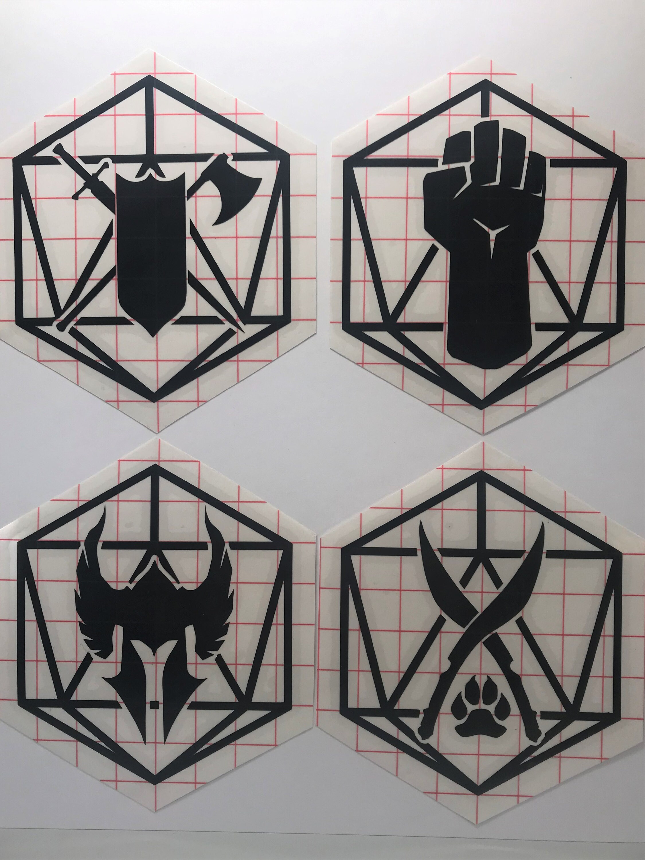 D20 D&D Class Symbol Decal - Etsy Canada