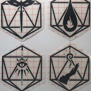 D20 D&D Class Symbol Decal - Etsy