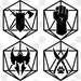D20 D&D Class Symbol Decal - Etsy