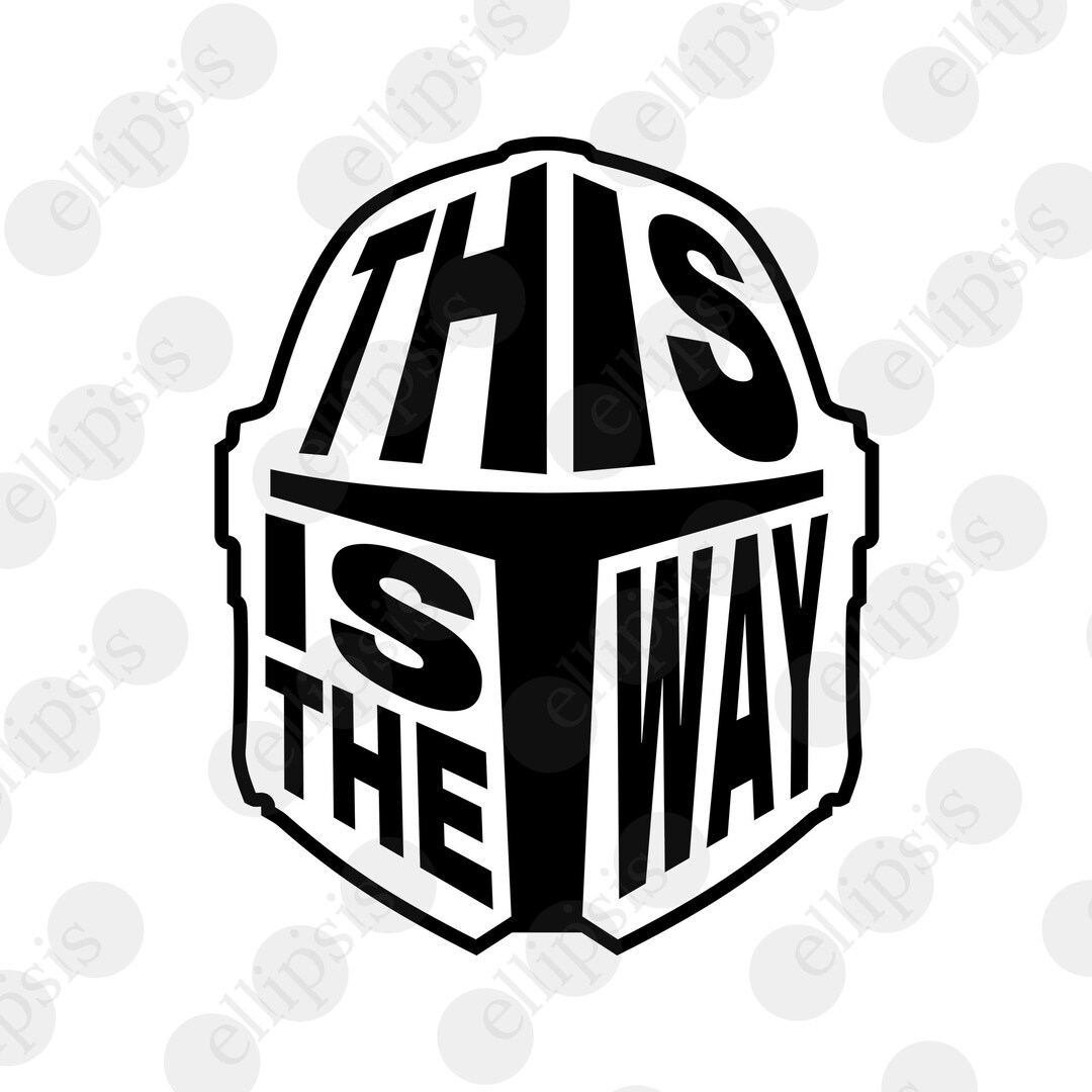 This is the Way Decal - Etsy