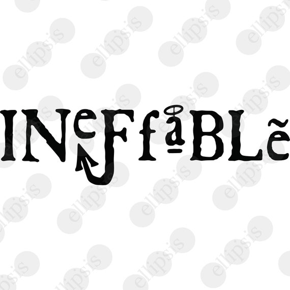 Ineffable Decal | Etsy