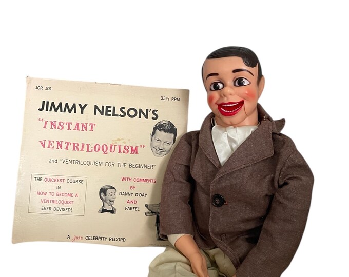 Vintage Ventriloquist Doll & Record - Etsy