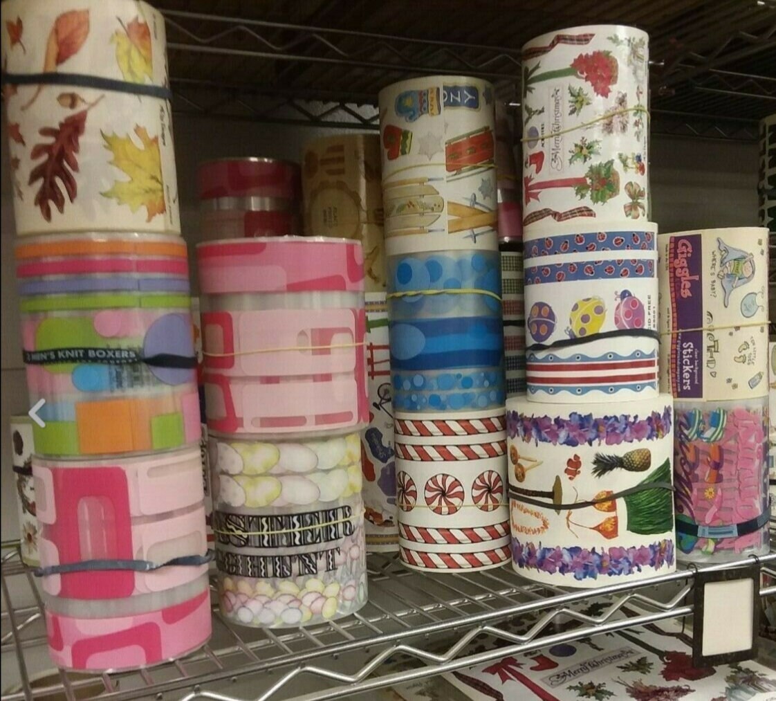 1/2 POUND STICKERS Borders & ABC Mrs Grossman's Frances - Etsy