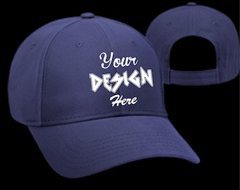 Personalized Embroidered OTTO CAP 5 Panel Mid Profile Baseball Cap ...