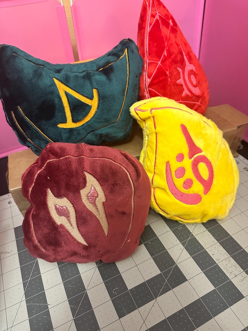 FFXIV Inspired Job Stone Plush Pillows - Etsy