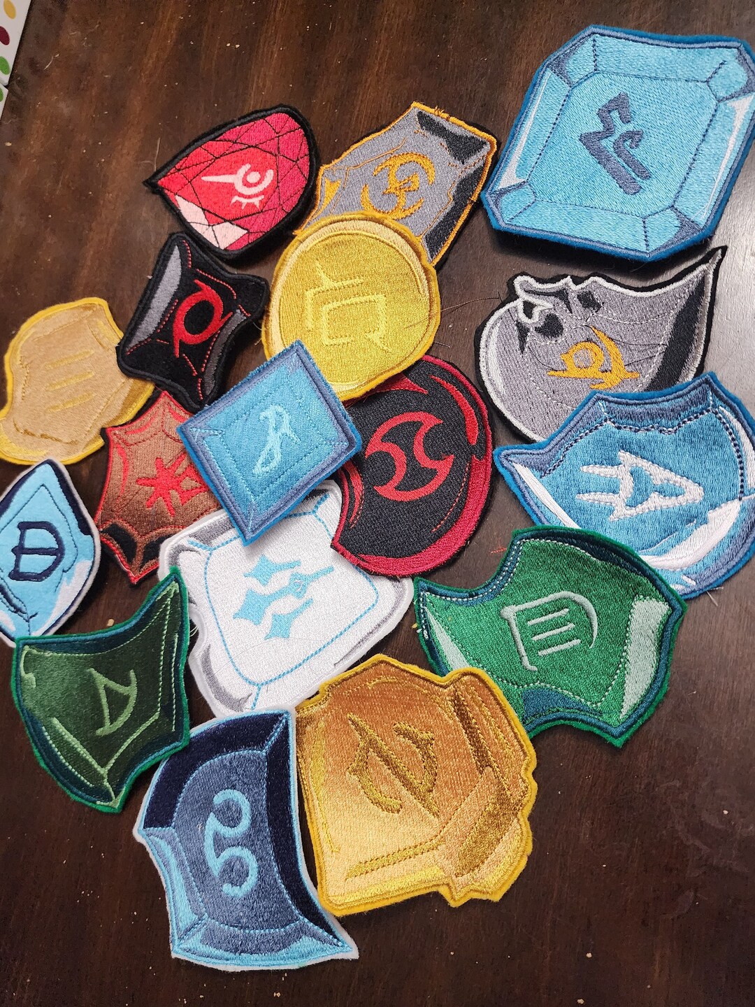 FF14 Inspired Job Stone Patches - Etsy