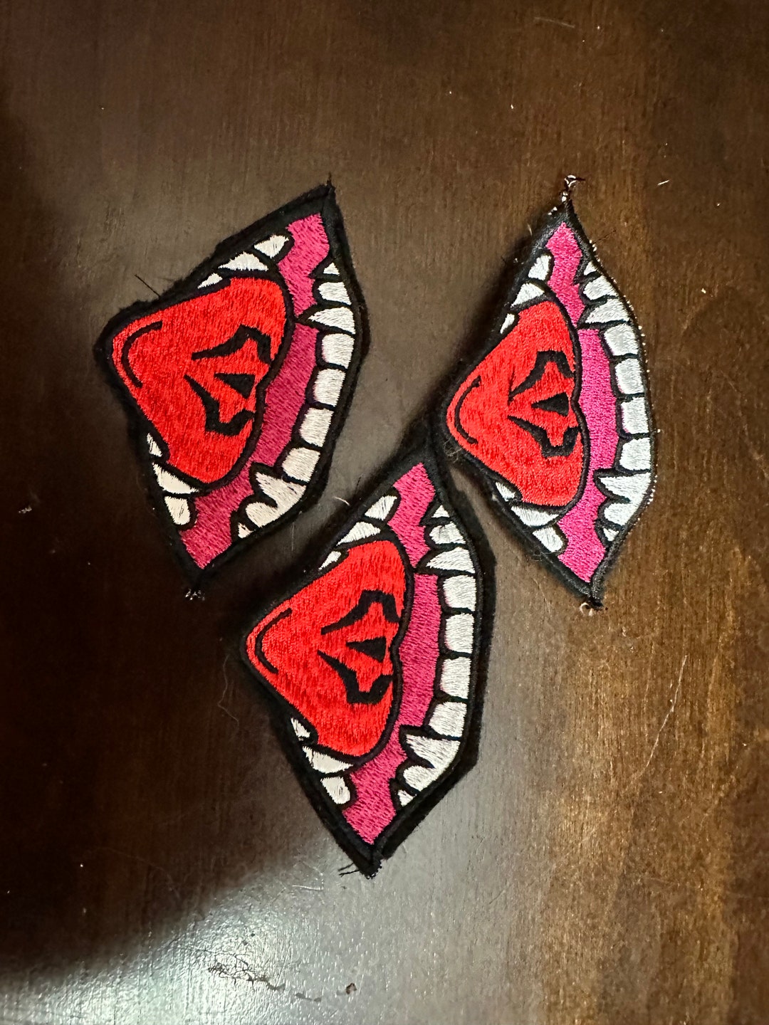 Demon Mouth Patch Inspired by JJK - Etsy