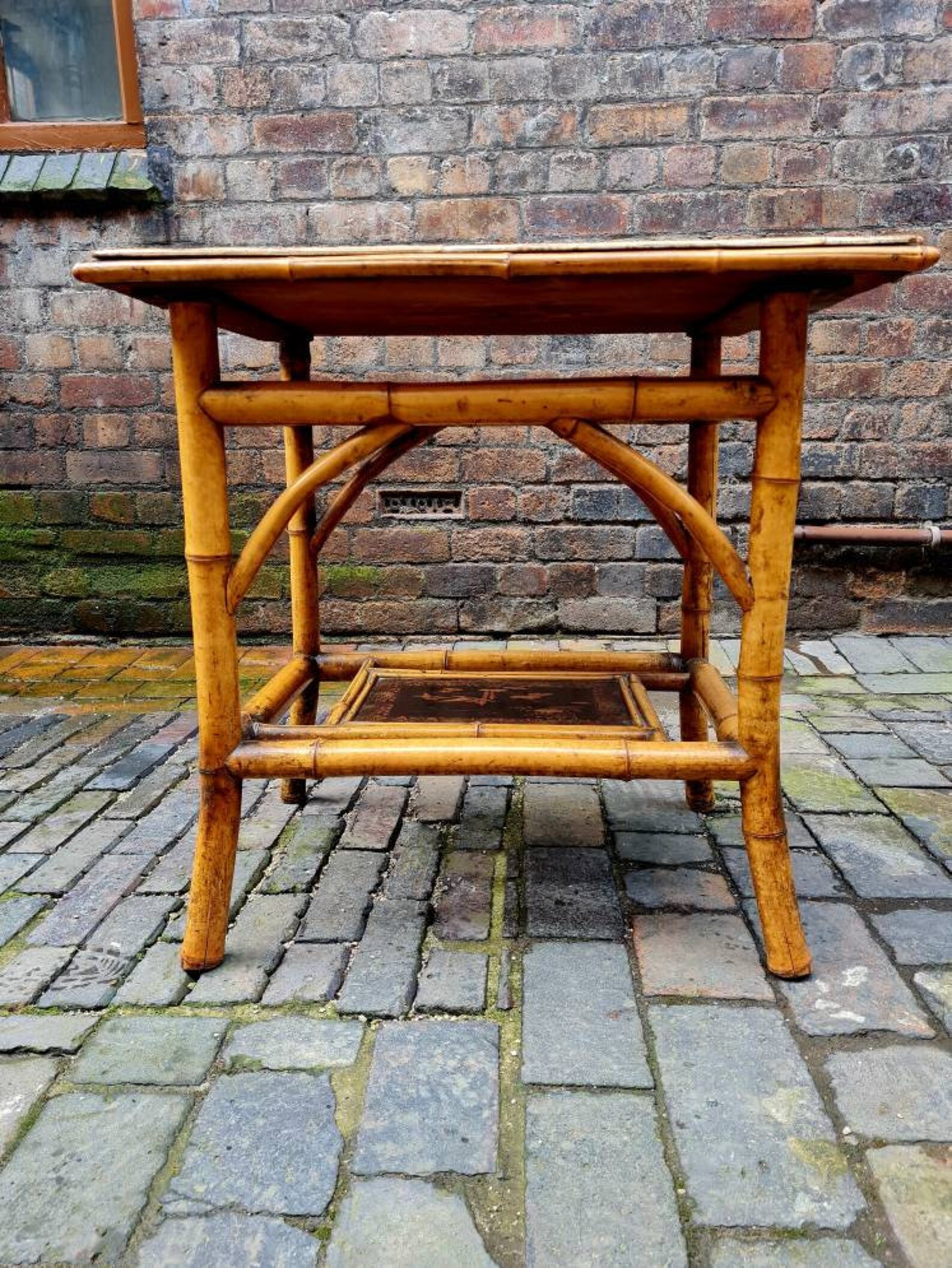 Early 20th Century Anglo - Japanese Style Bamboo Table - Etsy UK
