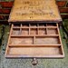 Antique Scratch Build Bench Top Engineers Drawers Collectors Drawers ...