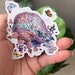 Placenta Sticker Newborn Organs human Body Floral Sticker Colorful ...