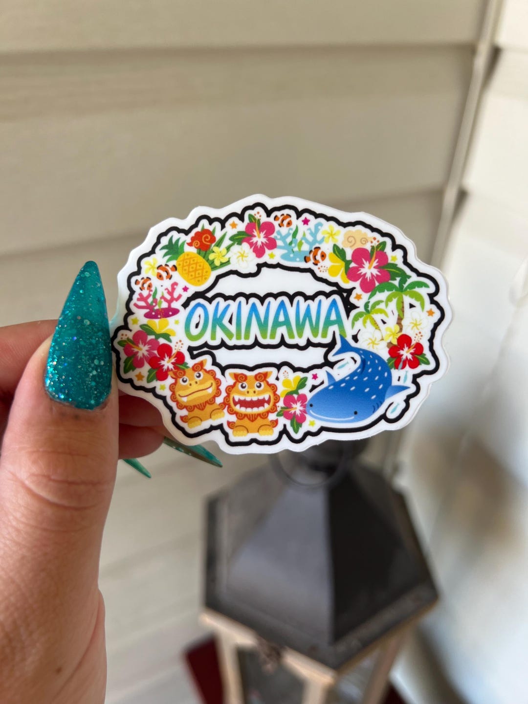 Okinawa Sticker| Travel Sticker | Japan | Asian Culture | Laptop ...
