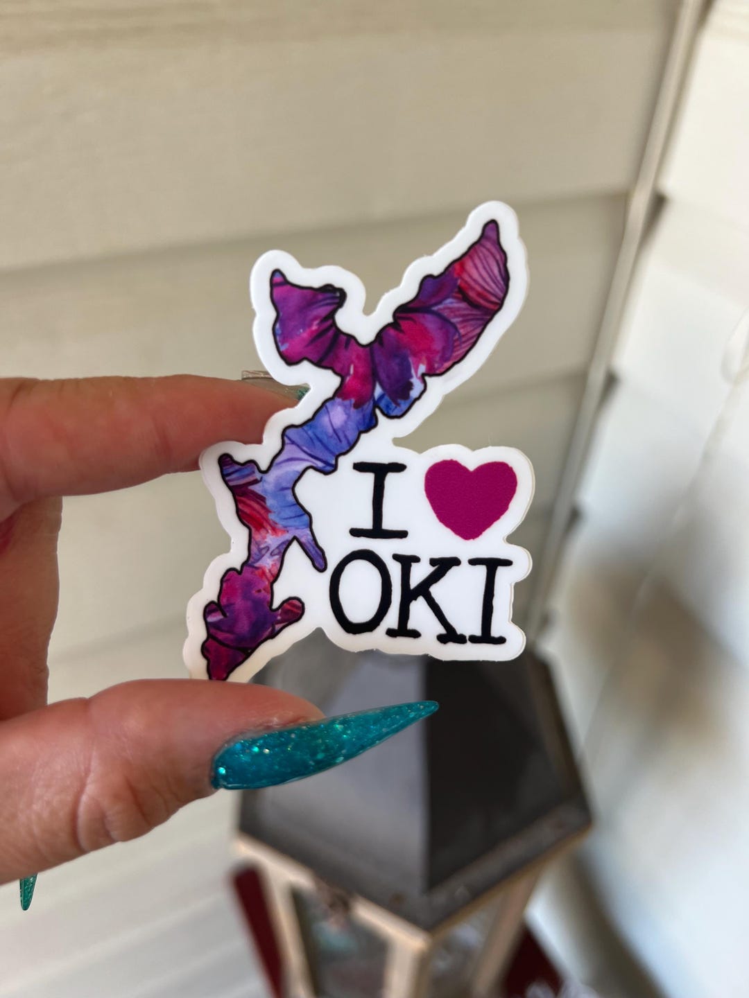 Okinawa Map Sticker| Travel Sticker | Japan | Asian Culture | Laptop ...