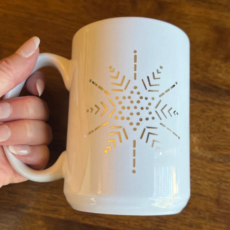 Snowflake Mug - Etsy