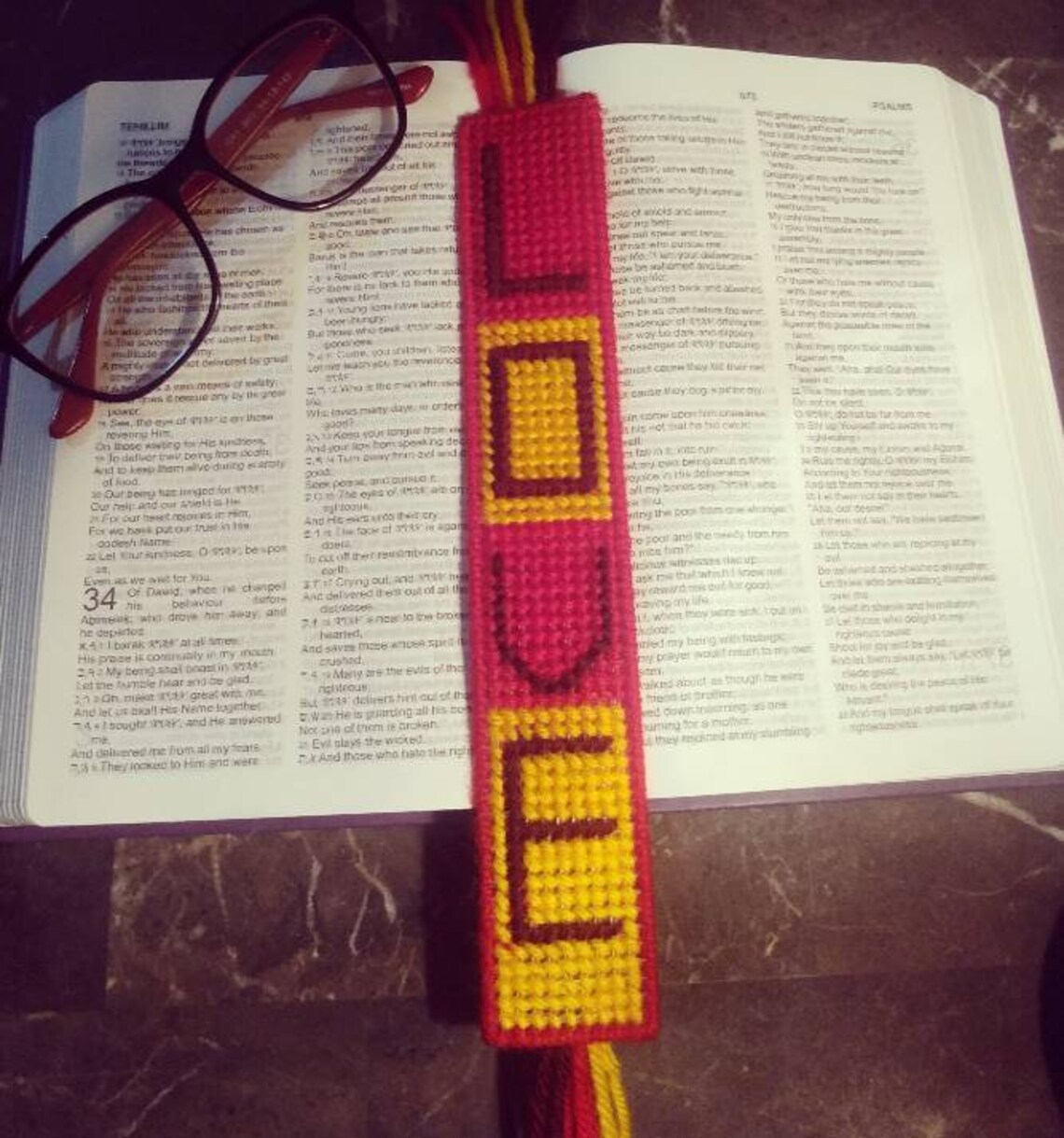 Love Bookmark - Etsy